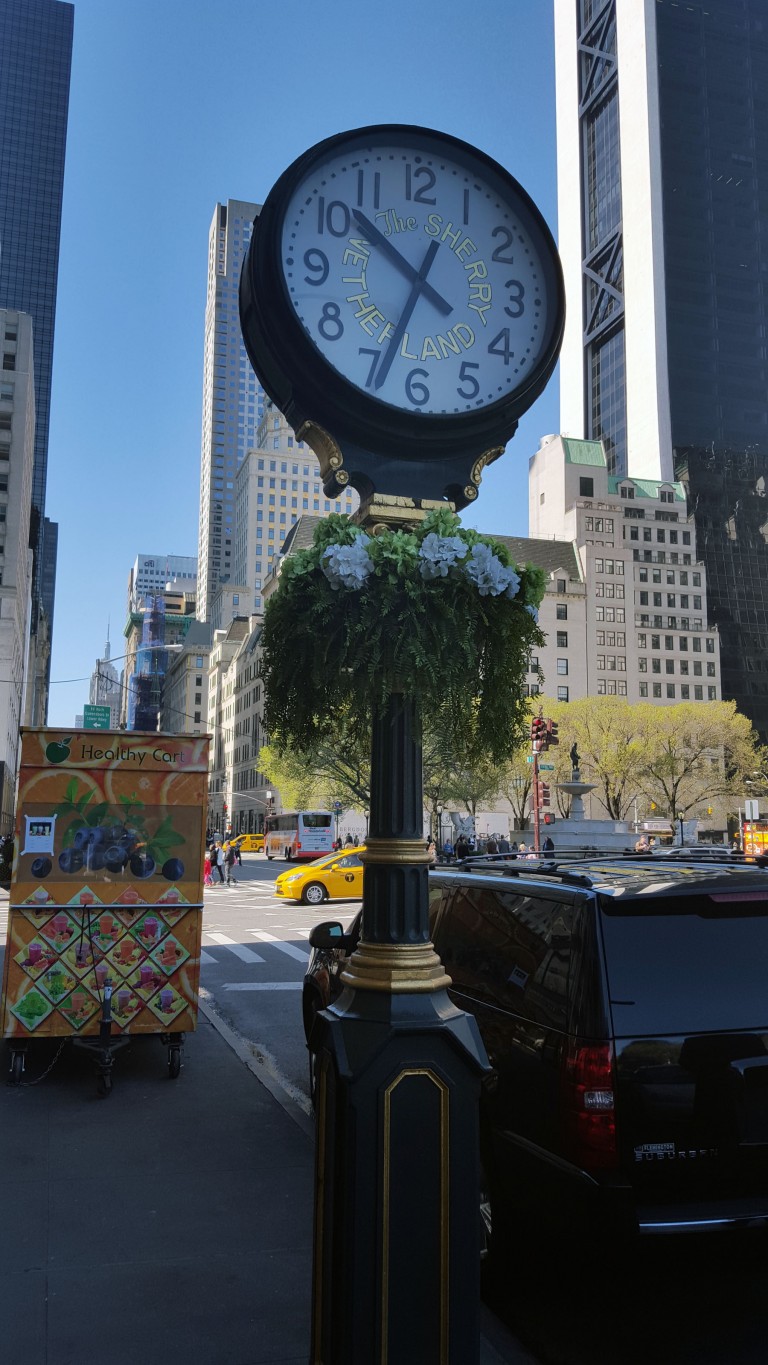 781 Fifth Avenue Sidewalk Clock - Landmark Branding LLC